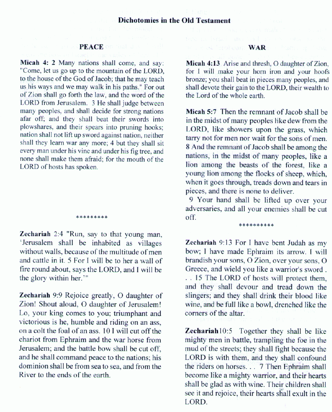 28 universalist ethnocentric biblical texts